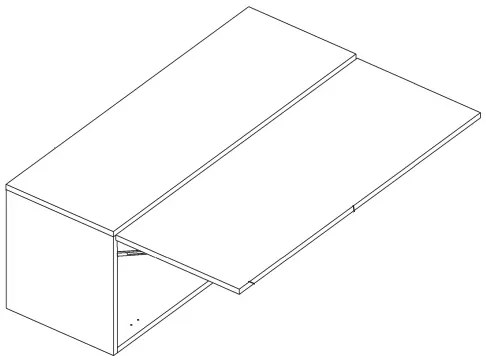 Obývací sestava Imperium 6 v černém lesku