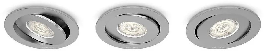 Philips 59183/48/16 - SADA 3x LED podhledové svítidlo ASTEROPE LED/4,5W/230V