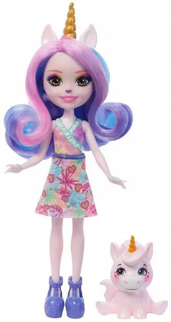 Mattel Enchantimals Panenka a zvířátko FNH22 Želva