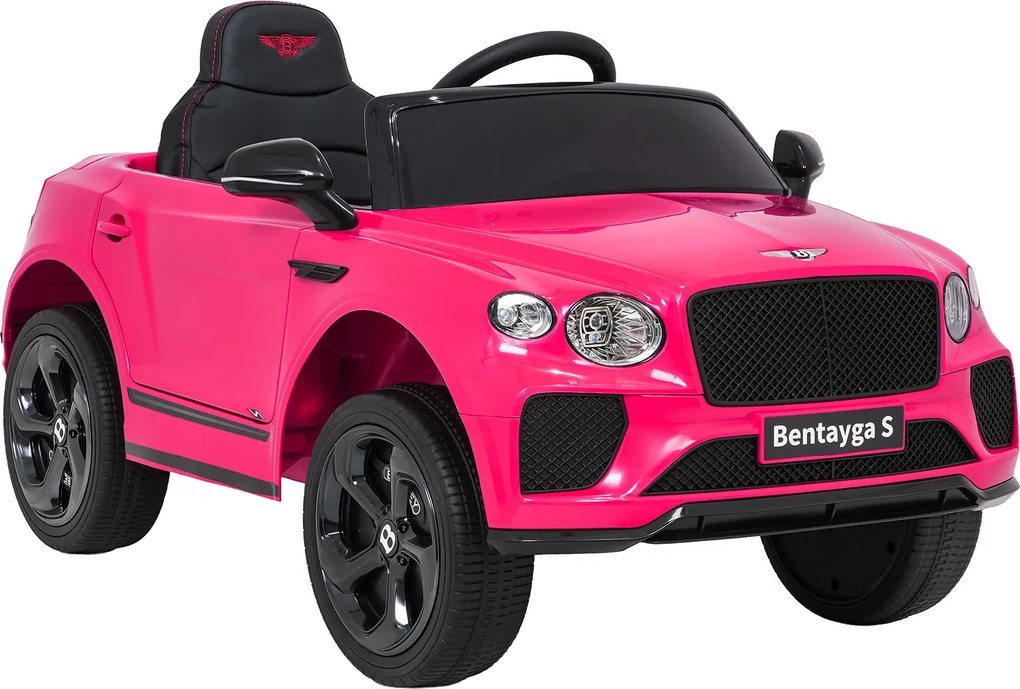 Ramiz Bentley Bentayga S elektrické autíčko pro děti růžové