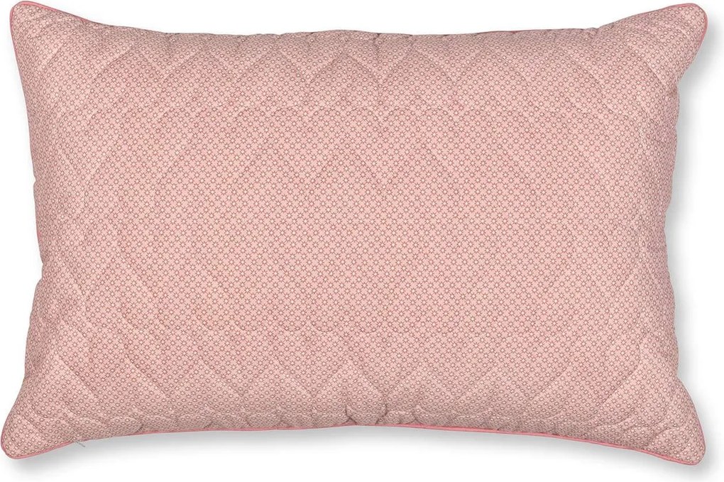 Pip Studio prošívaný polštář Lotus Lullaby 45 x 70 cm - růžový (Dekorativní prošívaný polštář Lotus Lullaby)