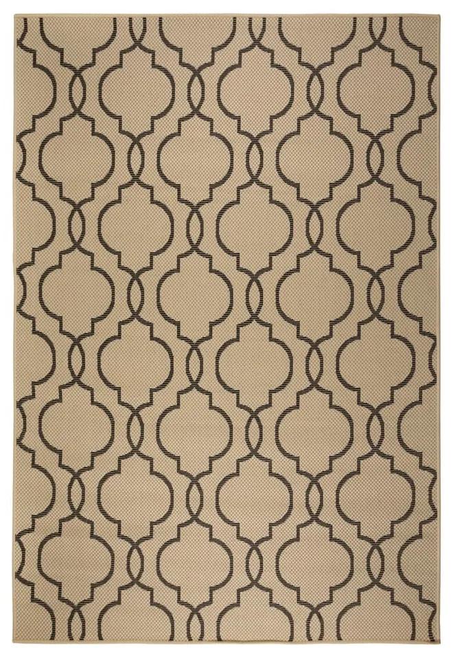 Béžový venkovní koberec Flair Rugs Milan, 200 x 290 cm