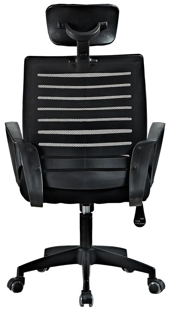 Ergonomická kancelářská židle BROTHER - černá síťovina