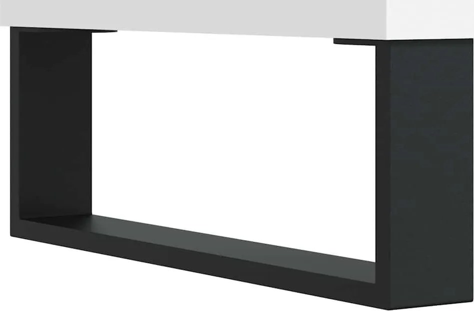 vidaXL Skříňka na LP desky 84,5 x 38 x 89 cm kompozitní dřevo [831780] Barva: kouřový dub
