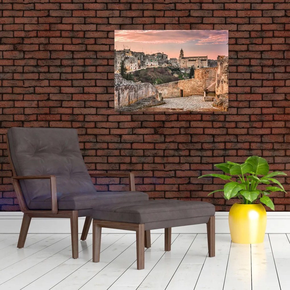 Skleněný obraz - Gravina in Puglia, Itálie (70x50 cm)