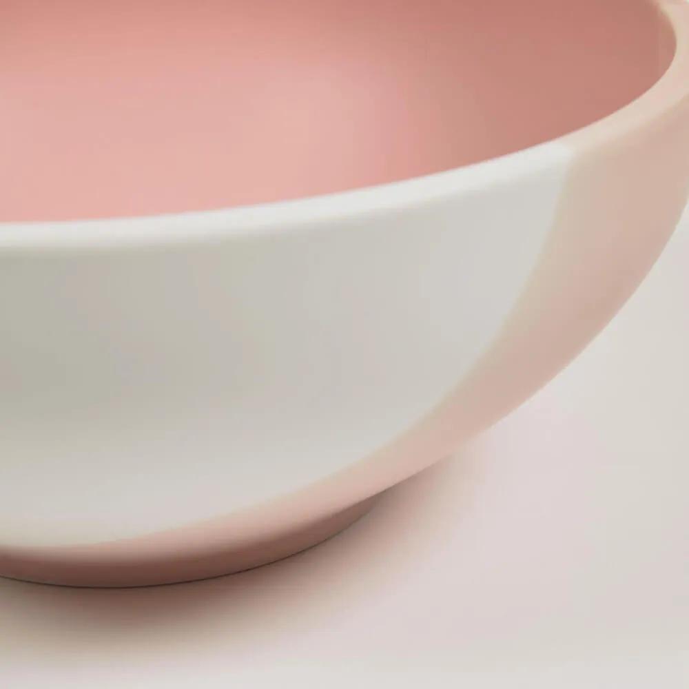 Porcelánová miska aya ø 24,3 cm růžová MUZZA