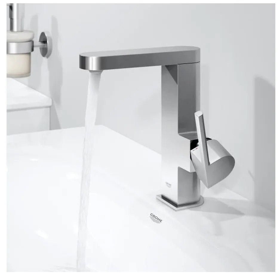 Grohe Plus - Stojánková páková umyvadlová baterie, chrom 23872003