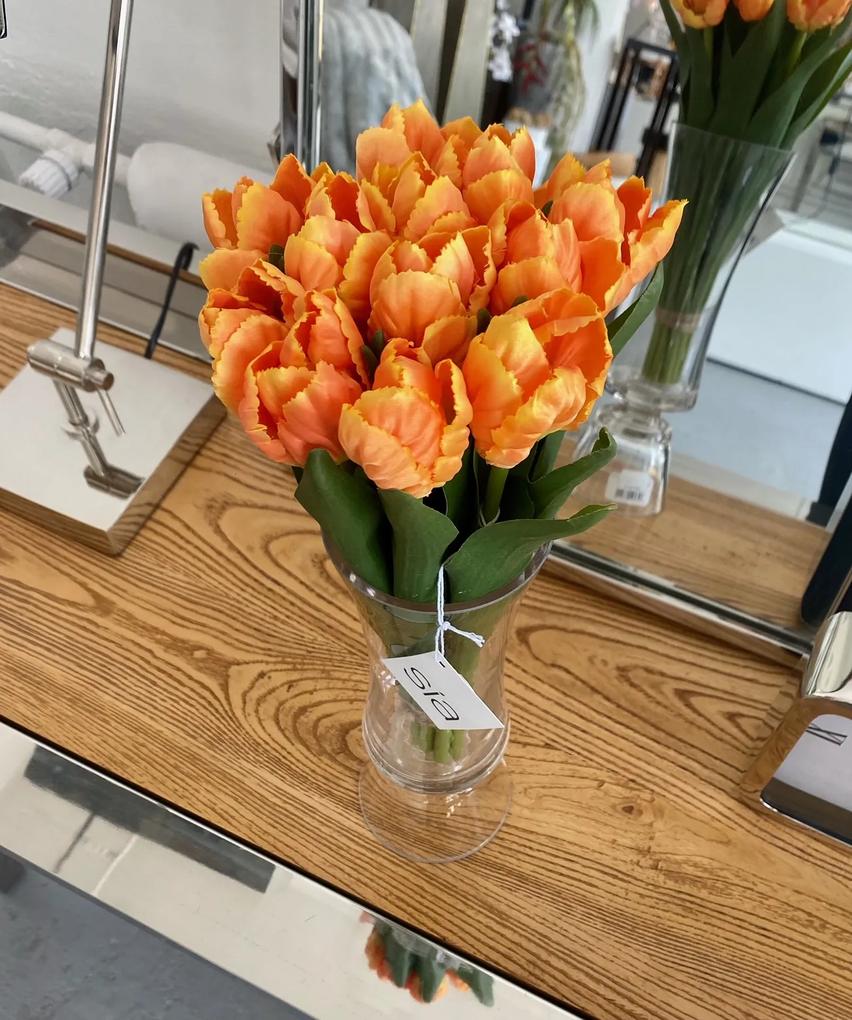 Oranžové umělé květiny | BIANO