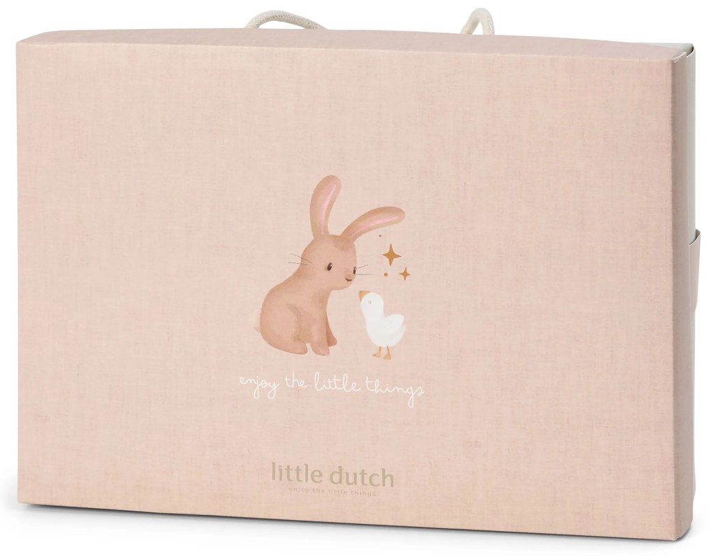 Little Dutch Dárková sada s osuškou Husa Newborn Naturals