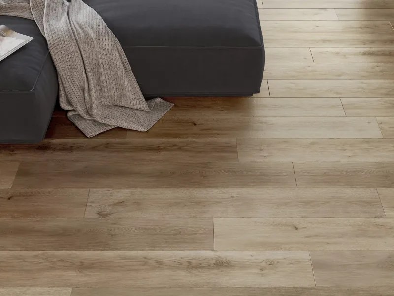 Mexen Spirit Lake vzorek vinylových panelů SPC 6,5 mm, podložka IXPE 1,5 mm, 4 V-drážka, dub - F1001-S