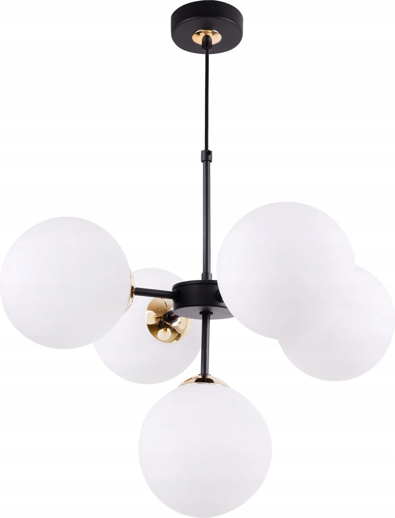 Závěsná Stropní Lustrová Lampa Do Obývacího Pokoje Loft Glamour Koule