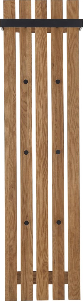 XXXLutz ŠATNÍ PANEL, přírodní barvy, černá, dub, 40/150/22 cm - Šatní panely - 000196035106