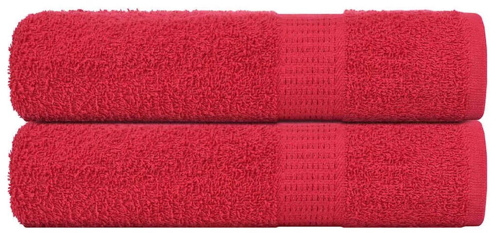 Ručníky FROGN 2 ks červené 100x150 cm 360 g/m² 136932