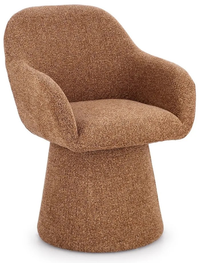 BIZZOTTO Otočné křeslo ANTARA terracota 0734542