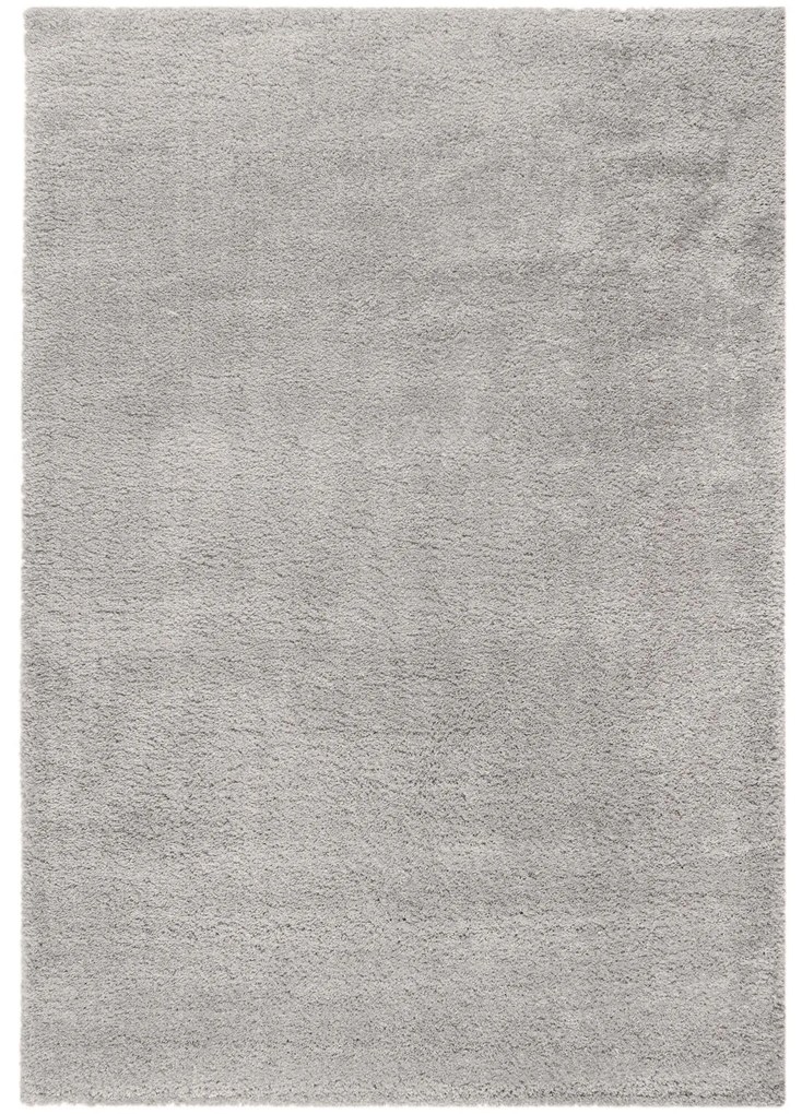 Flair Rugs, Kusový koberec Shaggy Teddy Grey, 200x290, šedá, ložnice