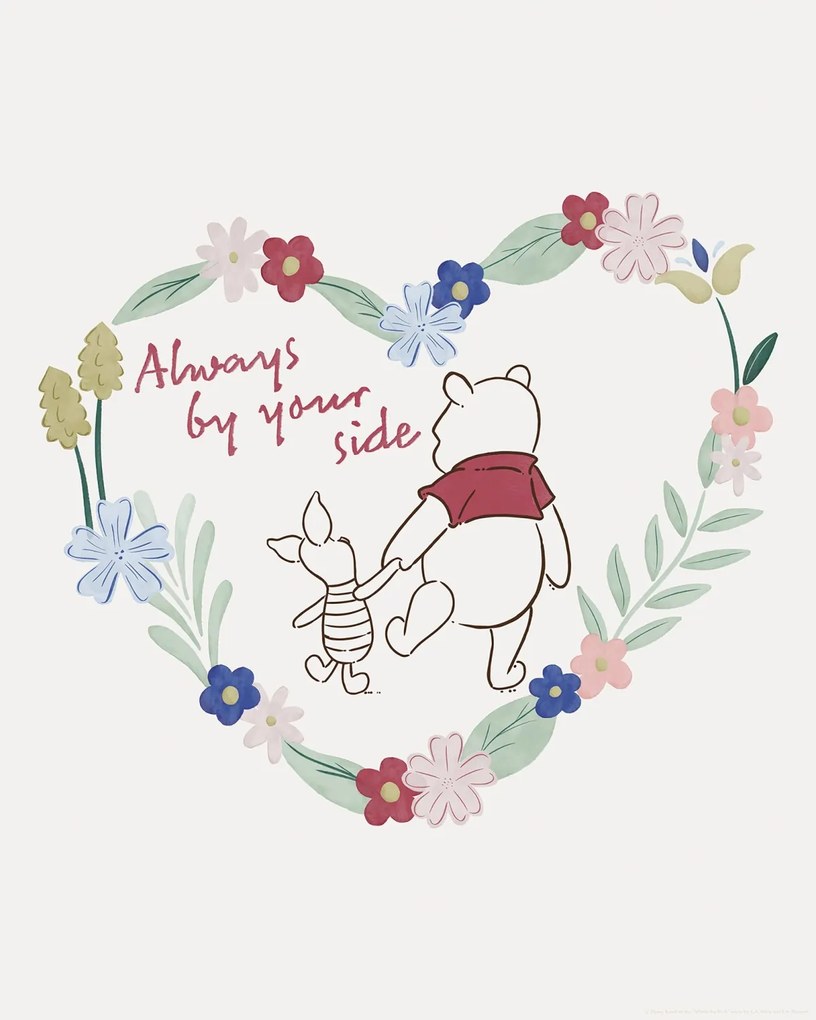 Komar Plakát Disney Winnie the Pooh Always by Your Side 40 x 50 cm