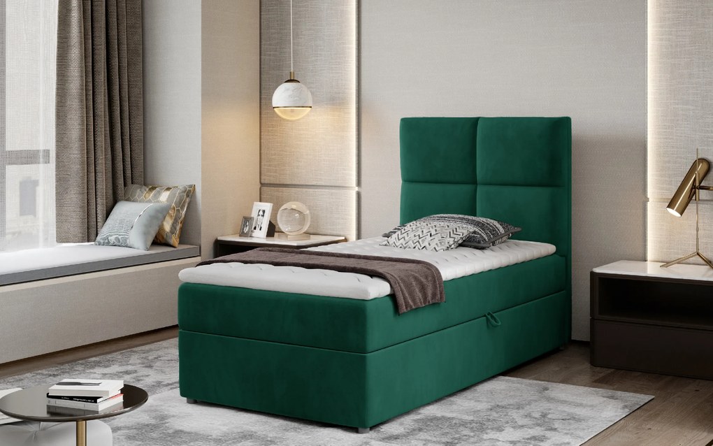 Rivia boxspring postel 90x200 Materiál / Dekor: Sawana 25