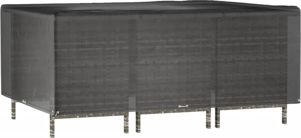 Plachta na zahradní nábytek s 12 očky 270x180x90 cm obdélníková 319304