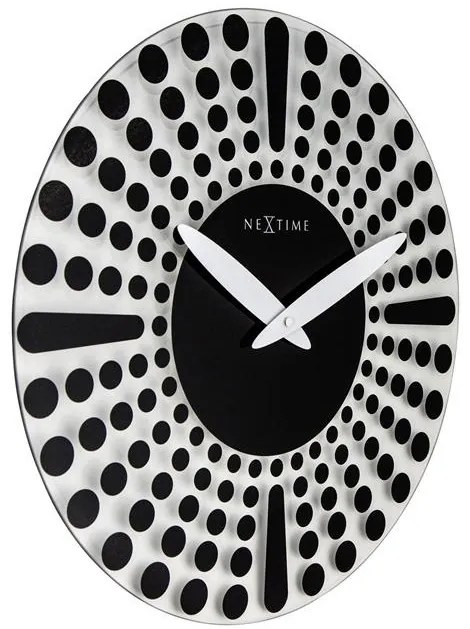 Designové nástěnné hodiny 8182zw Nextime Dreamtime 43cm