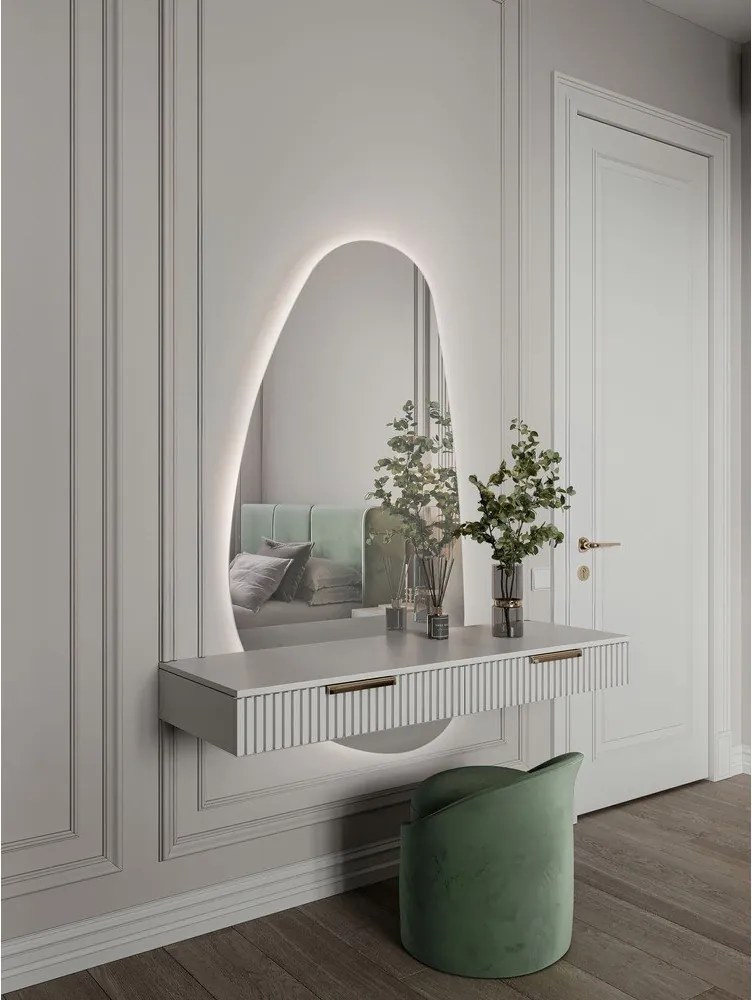 Nástěnné zrcadlo s osvětlením 3x140 cm Lorin – Nova Luce