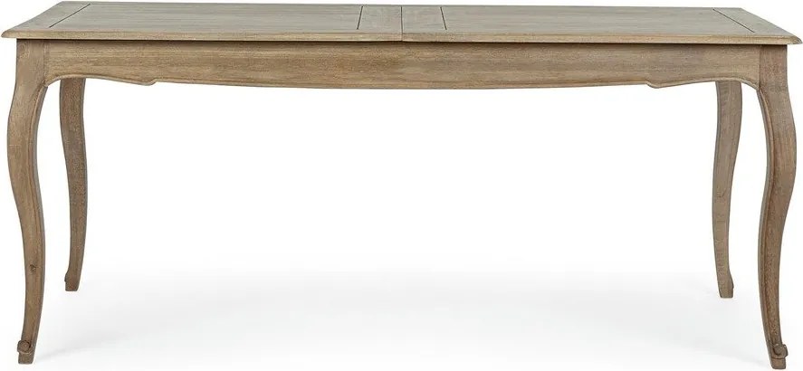 Rozkládací jídelní stůl s přídavnou deskou z mangového dřeva 90x180 cm Domitille – Bizzotto