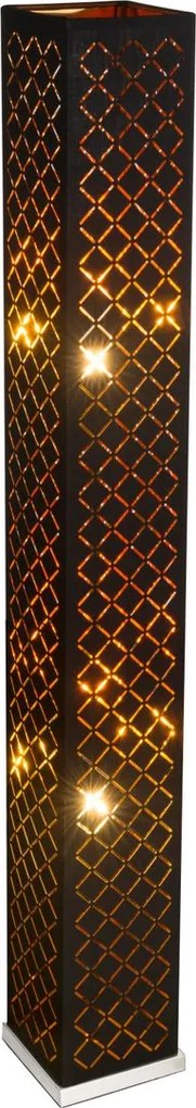 Globo CLARKE Stojací lampa, E27, 2 × 60 W, 118 cm