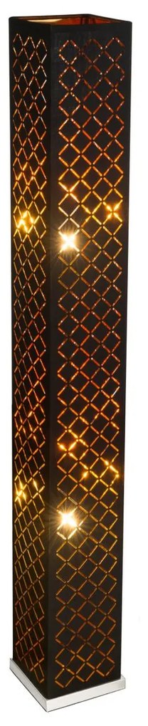 Globo CLARKE Stojací lampa, E27, 2 × 60 W, 118 cm