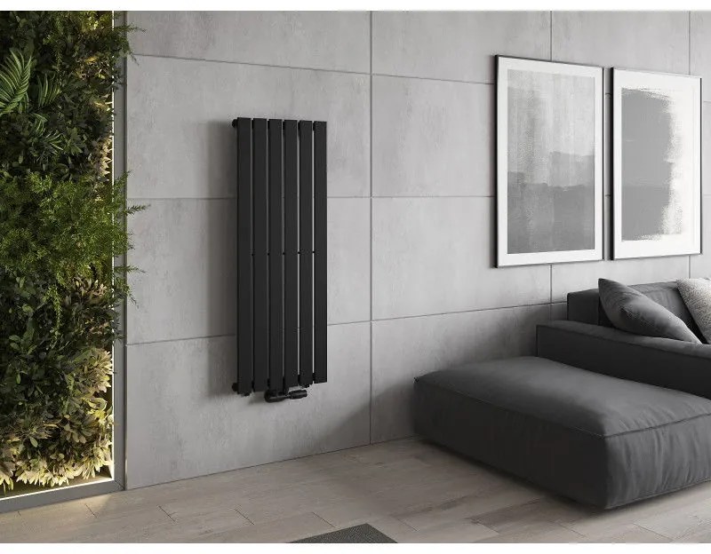 Mexen Boston, topné těleso 1200 x 452 mm, 611 W, černá, W213-1200-452-00-70
