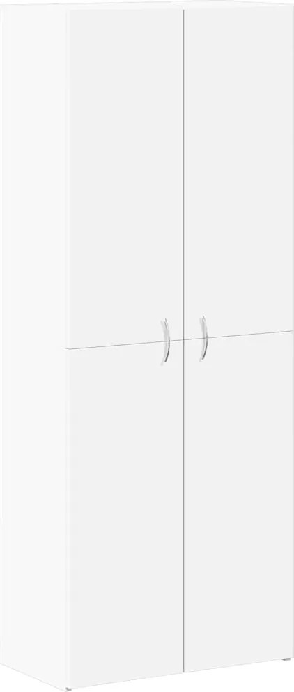 Kartotéka bílá 60 x 32 x 153 cm kompozitní dřevo 3276644