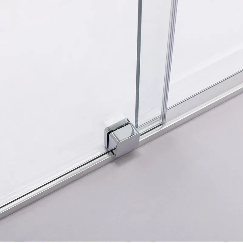 BPS-koupelny Posuvné sprchové dveře HYD-ATA-CH-A 110 chrom/transparent pro instalaci do niki - bez vaničky