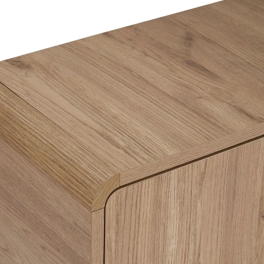 TV stolek v dekoru dubu ve světle přírodní barvě 180x52x34 cm Mirel – Nordure