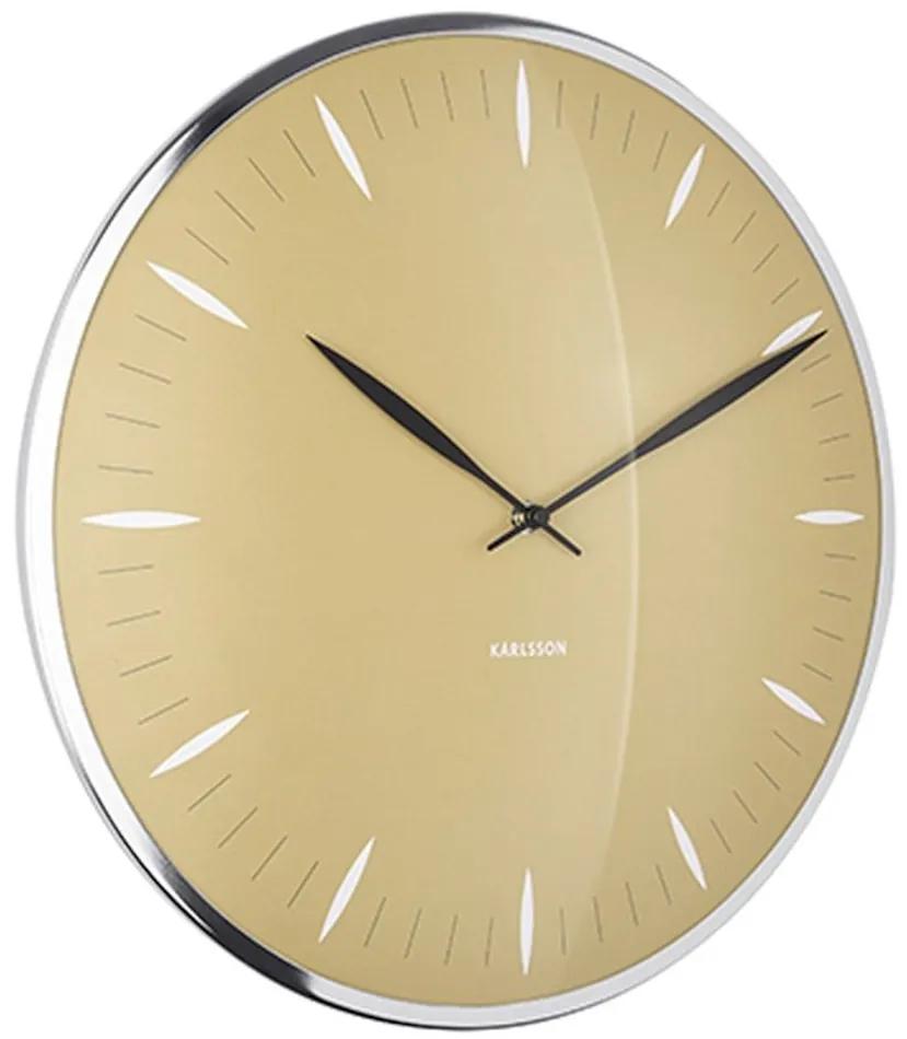 Designové nástěnné hodiny Karlsson KA5761YE 40cm
