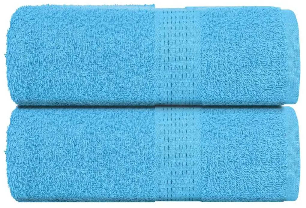 Ručníky FROGN 2 ks tyrkysové 30x30 cm 360 g/m² 136968