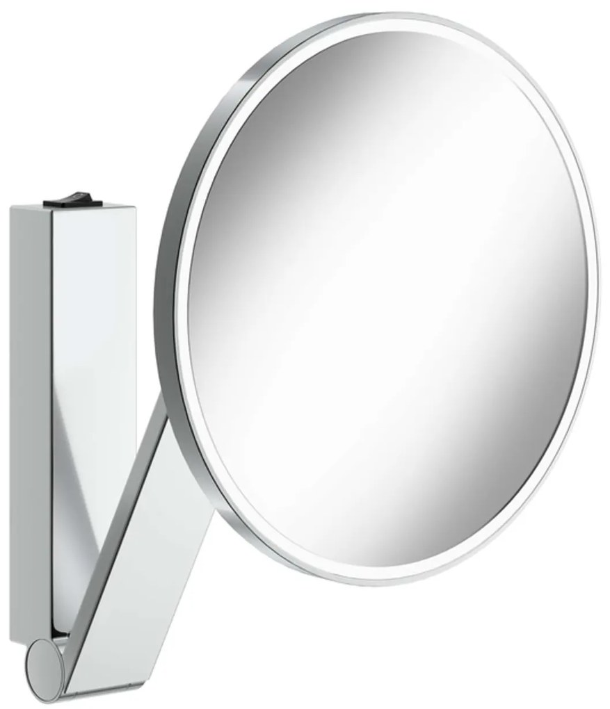 Keuco - Kosmetické nástěnné zrcátko s LED osvětlením, chrom 17612019004