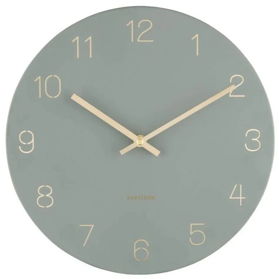 Designové nástěnné hodiny KA5788GR Karlsson 30cm