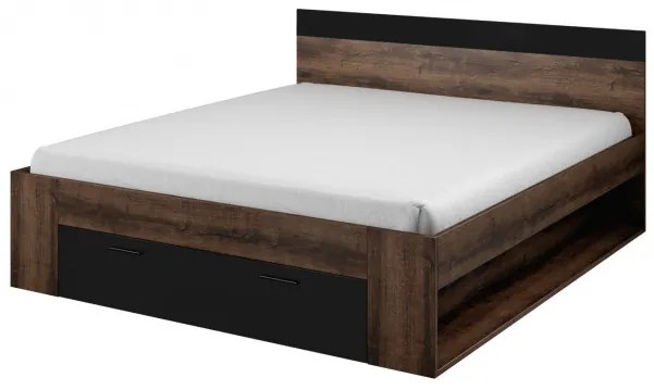 Manželská postel Herb 6 -  180, 003-matrace+rošty v rámu 180 cm S roštem a matrací