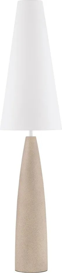 Bílá/krémová stojací lampa (výška 130 cm) Mizu – Nova Luce