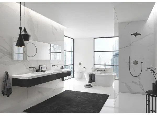 GROHE 19408AL1 - Umyvadlová baterie ESSENCE 183 mm grafit