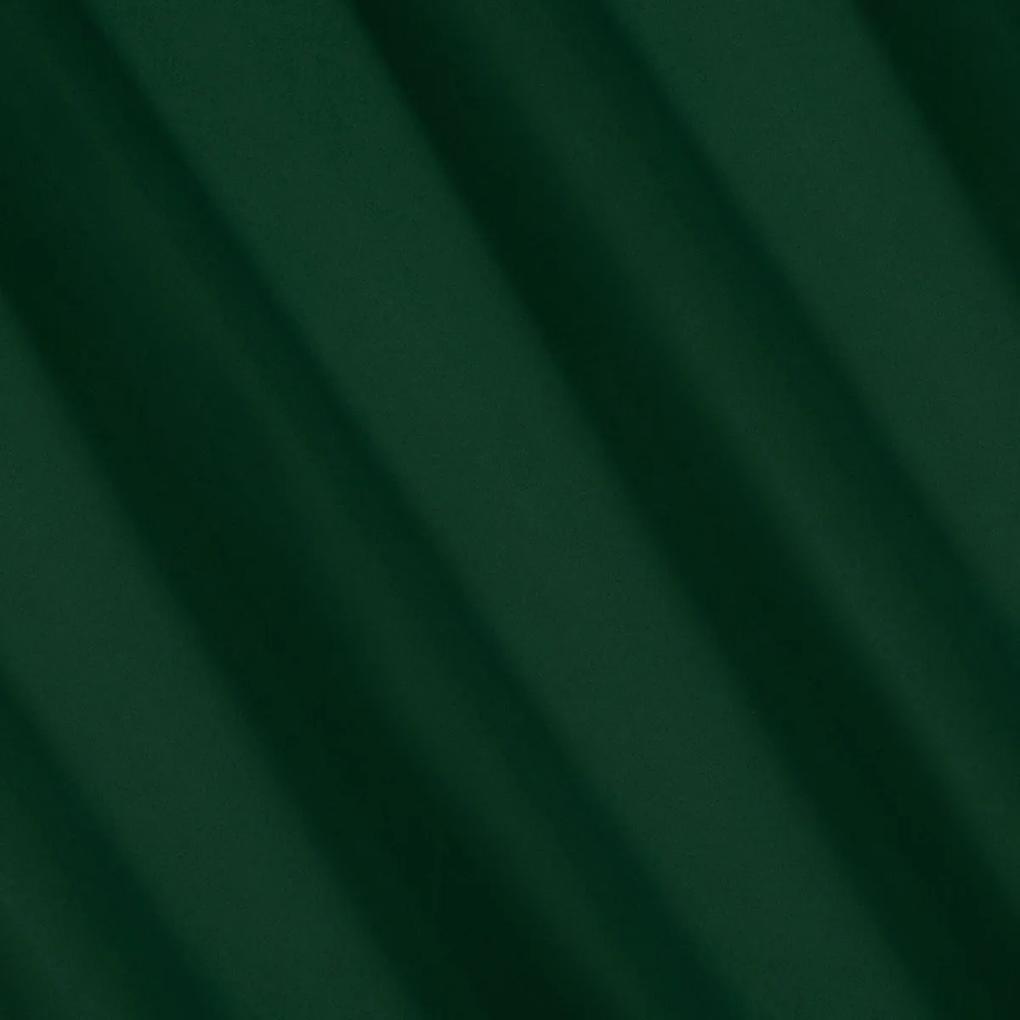 Dekorační závěs s řasící páskou "BLACKOUT" zatemňující SHARY 135x270 cm, tmavě zelená, (cena za 1 kus) MyBestHome