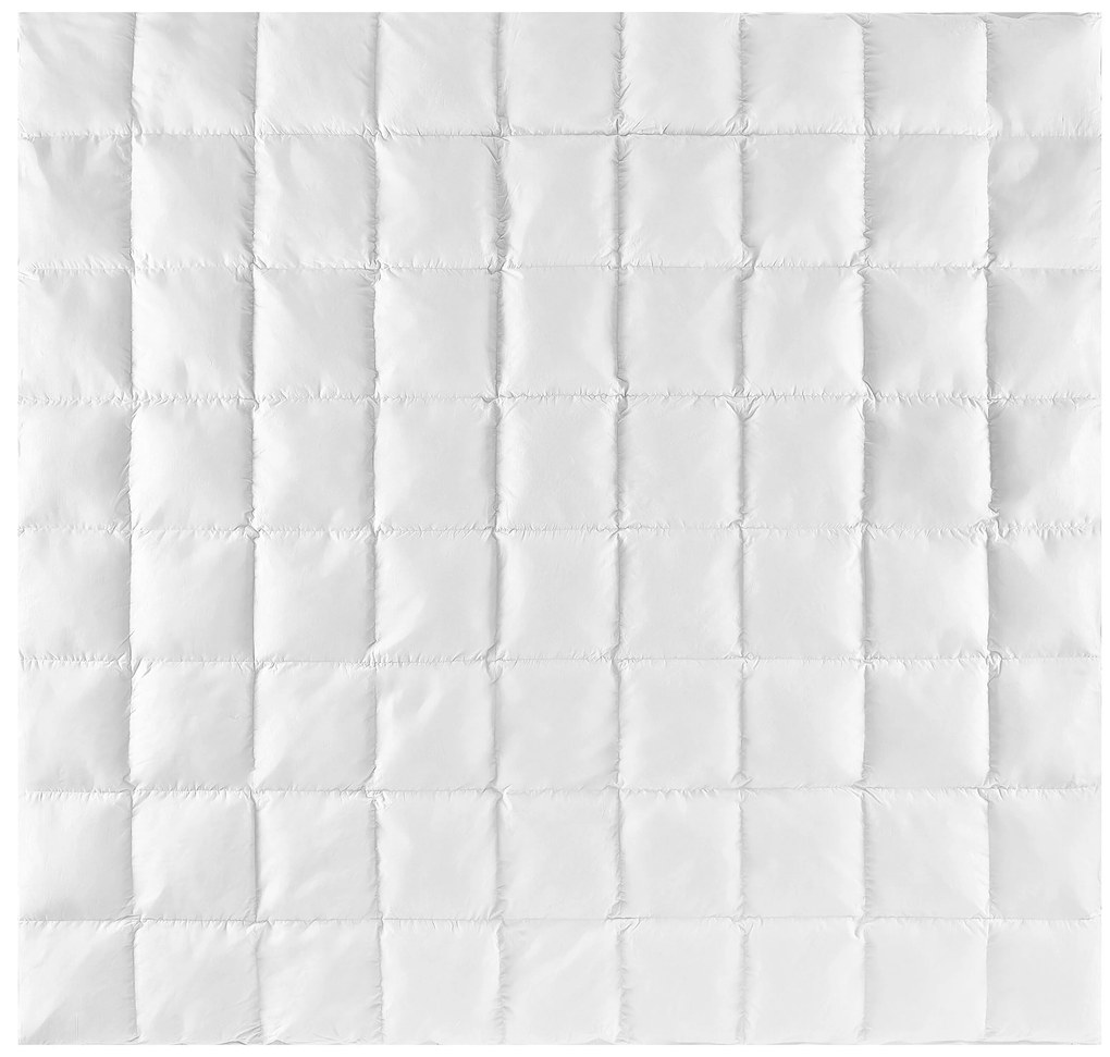 Přikrývka z bavlny a kachního peří 240 x 220 cm extra teplá GROSSGLOCKNER Beliani