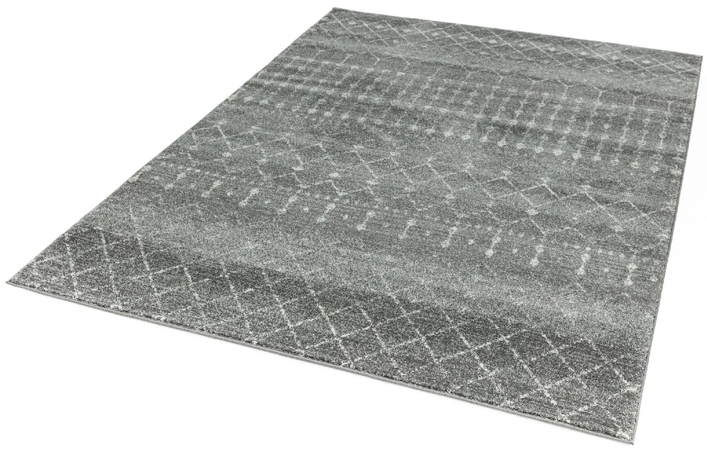Tribeca Design Kusový koberec Dinamo Nomadic Dark Grey Rozměry: 160x230 cm