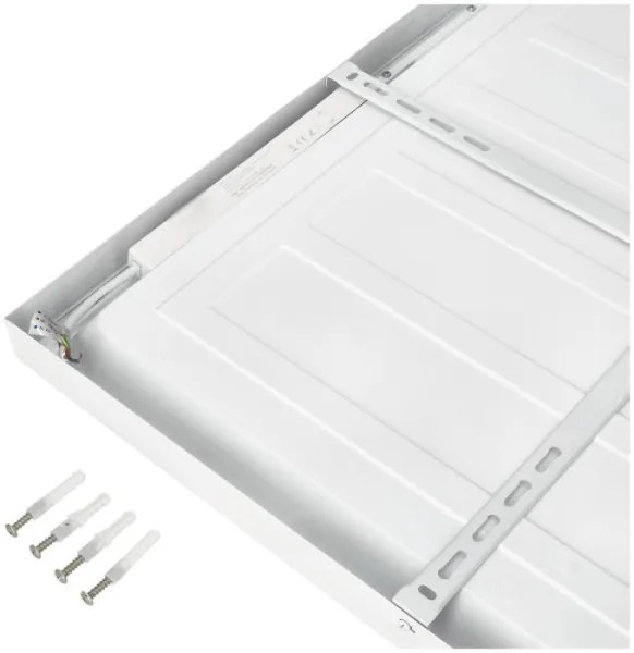 LED Přisazený panel BRISBANE LED/36W/230V 4000K 59,5x59,5 cm bílá