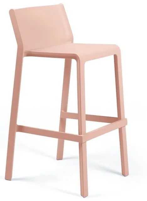 Nardi Plastová barová židle TRILL Odstín: Tabacco - Hnedá