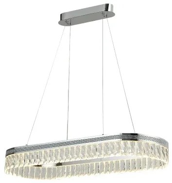 LED Stmívatelný křišťálový lustr na lanku THALIA LED/50W/230V 3000-6000K + DO