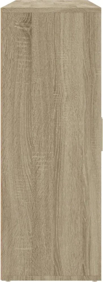 Příborníky 3 ks dub sonoma 60 x 31 x 84 cm kompozitní dřevo 3276576