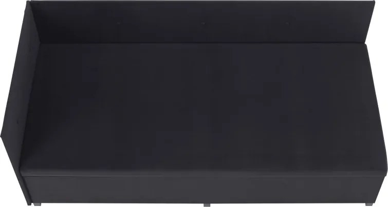 Válenda AURIA UNI 90x200 s úložným prostorem, šedá Trinity 34 Kondela 0000395671