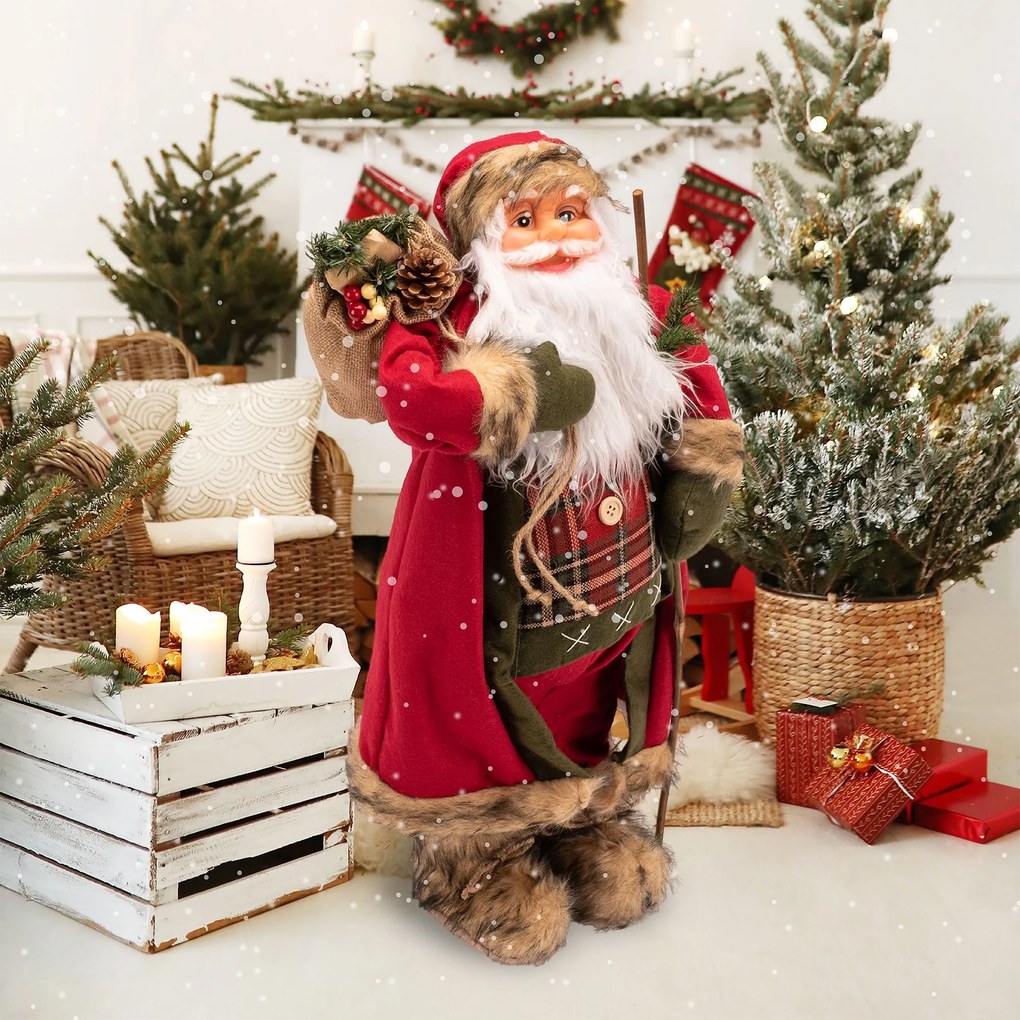 Tutumi Tutumi, vánoční Santa Claus 70cm 390773A, vícebarevné, CHR-08740