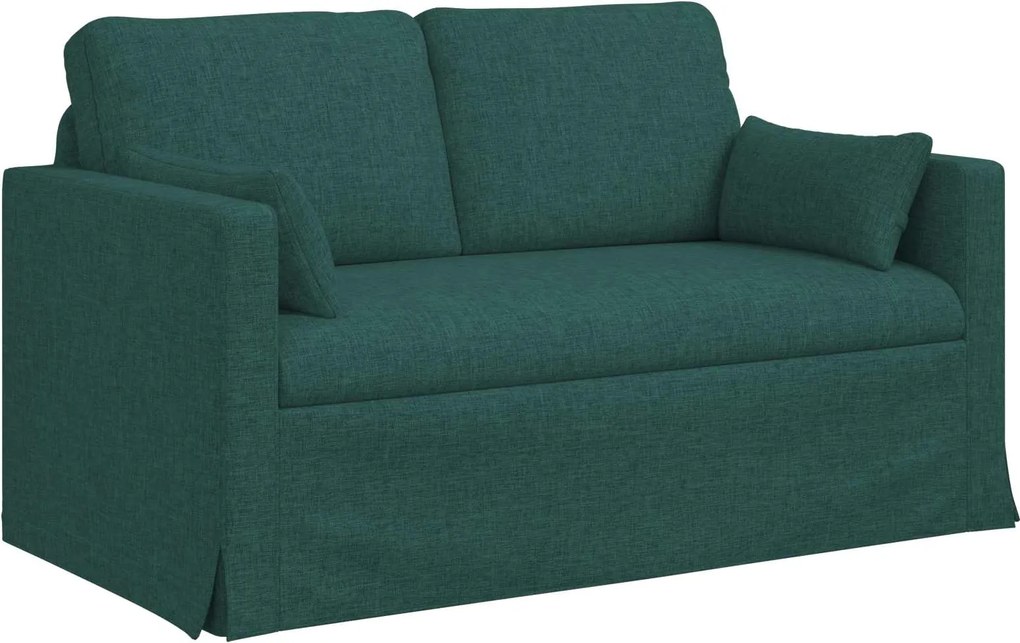 Set pohovek 2 ks Tmavě zelená textil 3407496