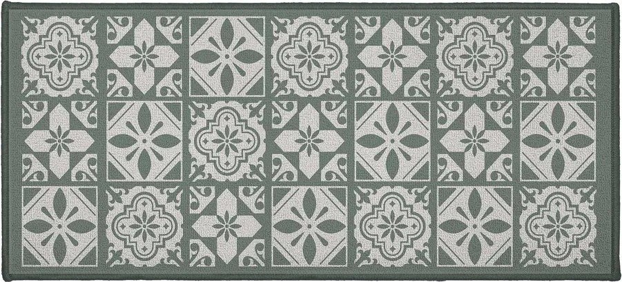 Zelený pratelný běhoun 50x120 cm Constantine – douceur d'intérieur
