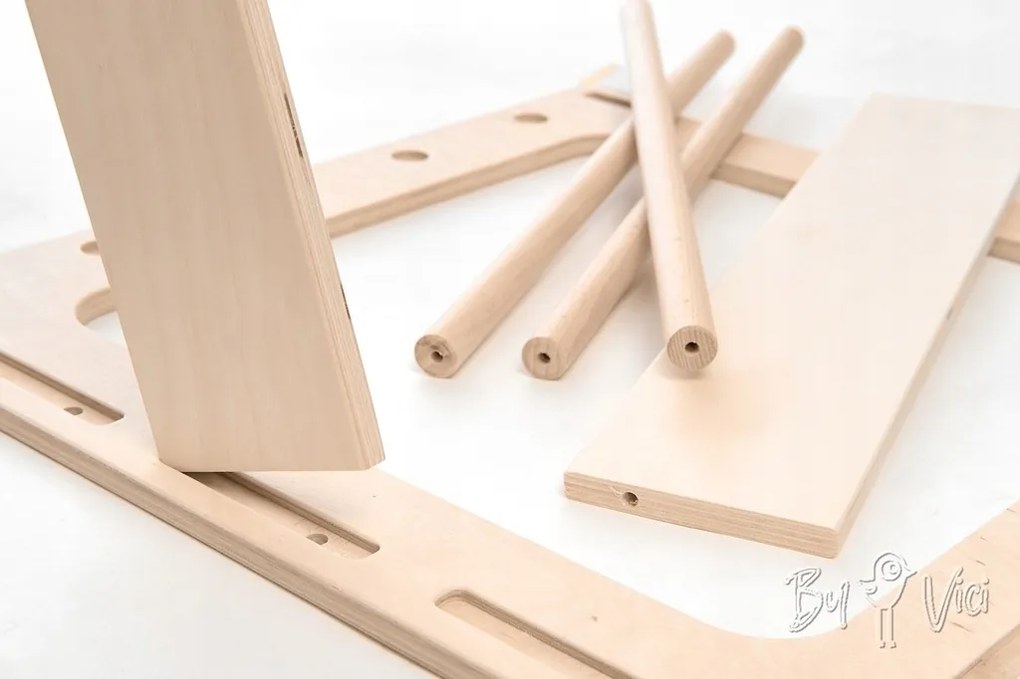 Montessori kostka 10v1 - duhová (Montessori kostka 10v1)